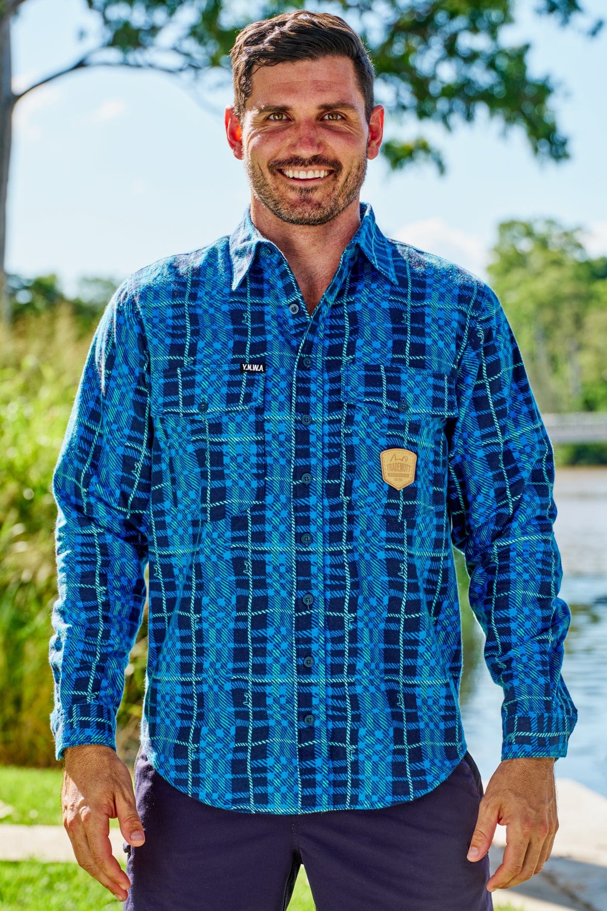 Blue Gum Flanno | TradeMutt Winter Flannos