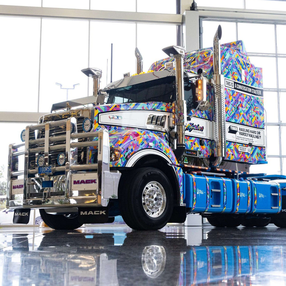 Meet Muttley The Mack Truck