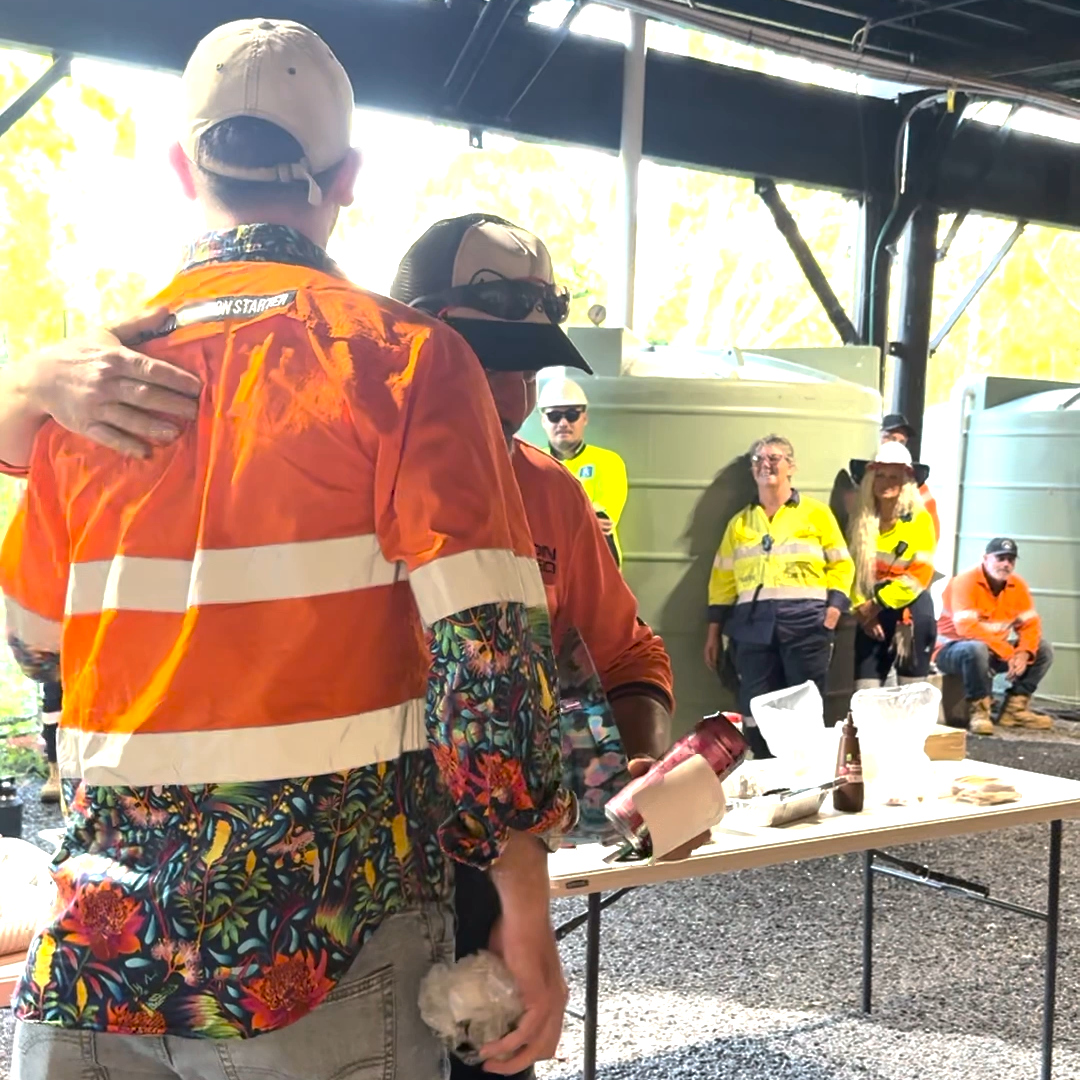This bloke stood up in front of 50 tradies. Here's what happened.