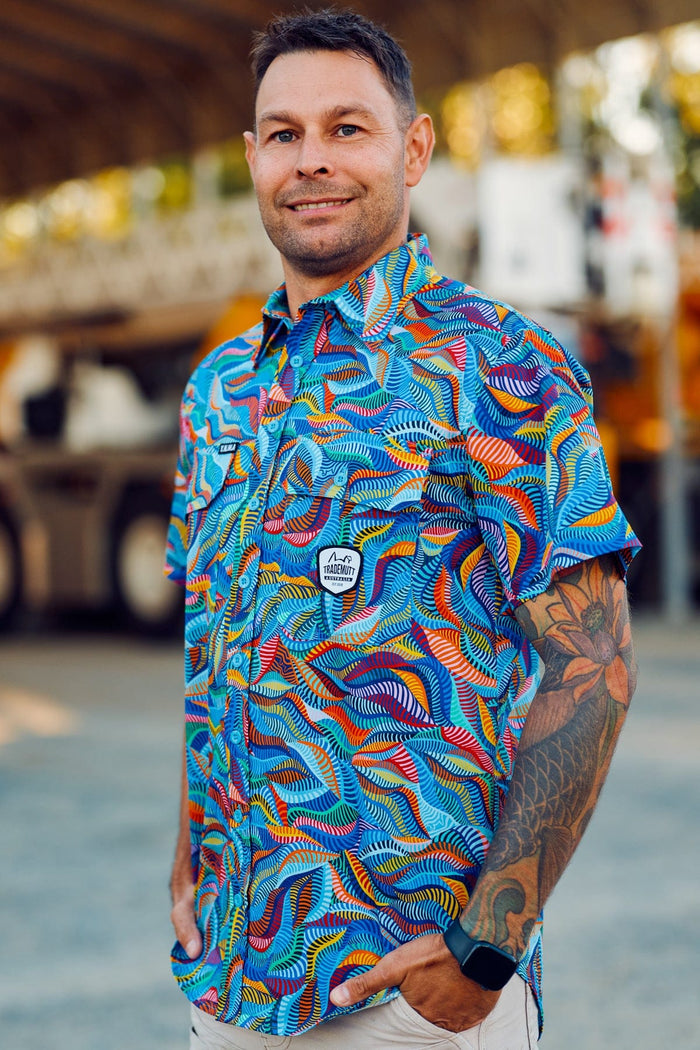 Men's Snazzy Short Sleeve Workshirt | TradeMutt Workshirts
